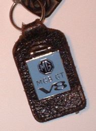 V8 Regalia Sale, key fob, books, V8 Register, MG Car Club